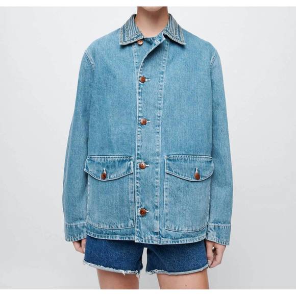 Re/Done | Jackets & Coats | New Redone 7s Chore Jacket In Stoned Medium ...